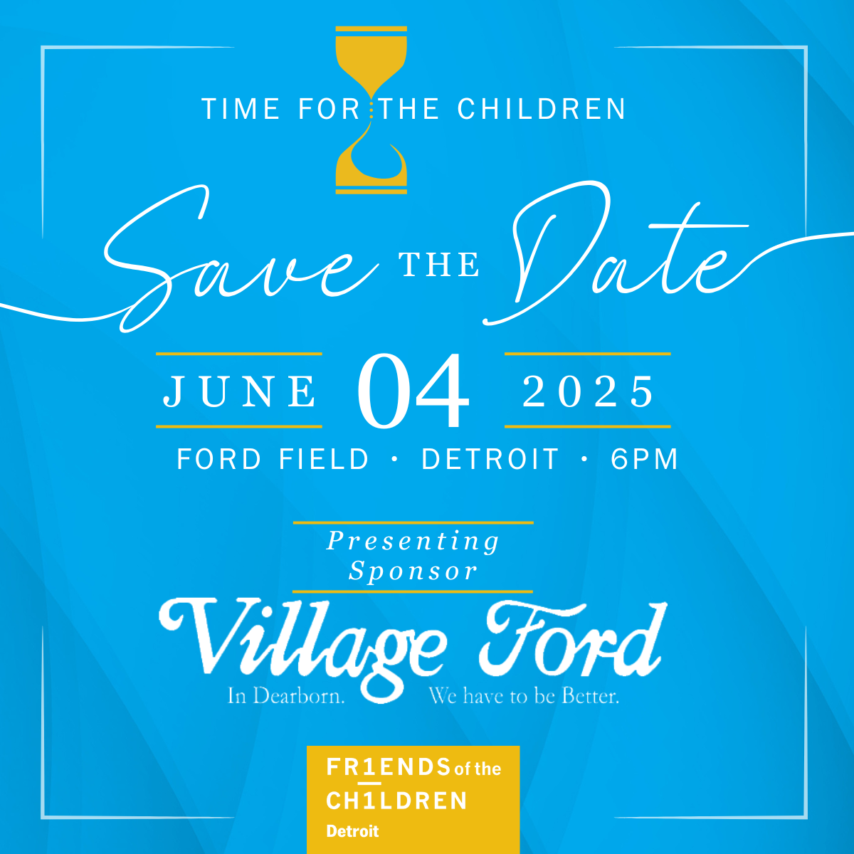 Friends of the Children - Detroit | Save the Date! Time for the…
