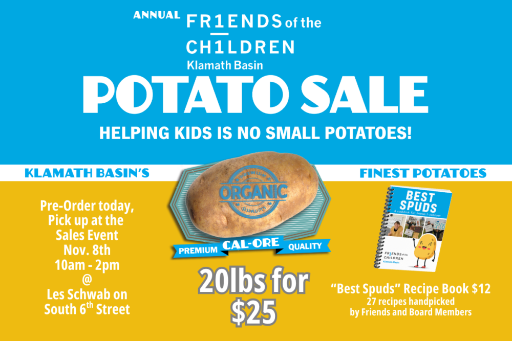 2025 Potato Sale! | Friends of the Children - Klamath Basin
