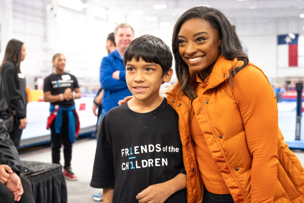 Simone Biles Spotlights Friends… | Friends of the Children - National
