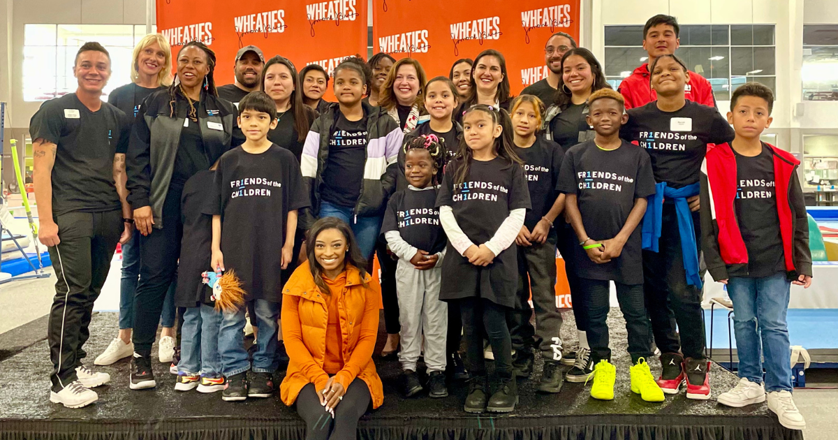 Friends of the Children - National | World Champion Gymnast Simone…