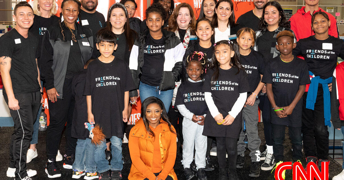 Simone Biles Highlights Friends… | Friends of the Children - National