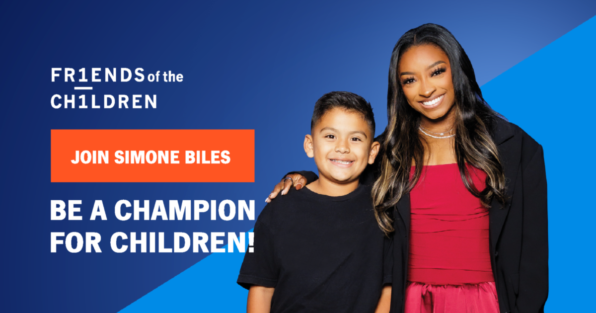 Friends of the Children - National | Ambassador: Simone Biles
