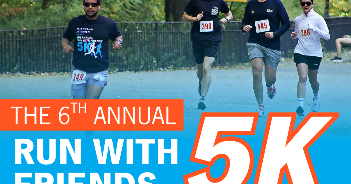 6th Annual 'Run With Friends' 5K | Friends of the Children - New York