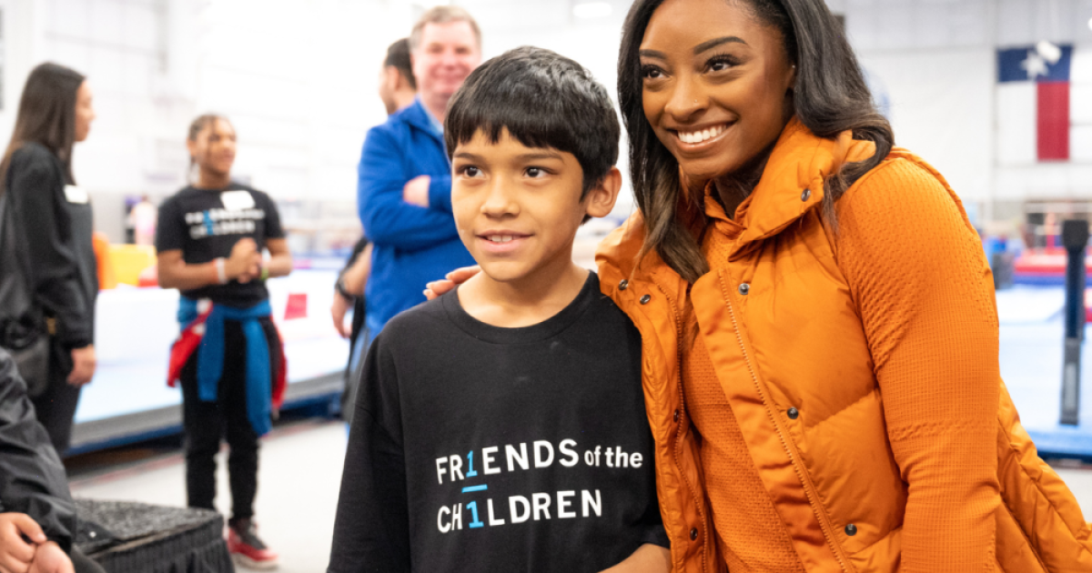Simone Biles Spotlights Friends of the… | Friends Of The Children